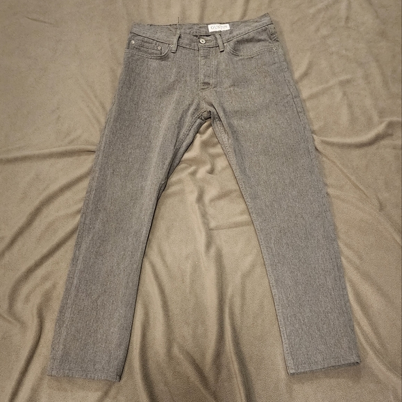 Gustin | Pants | Gustin Okayama Grey Shadow Slim Selvedge Jeans | Poshmark